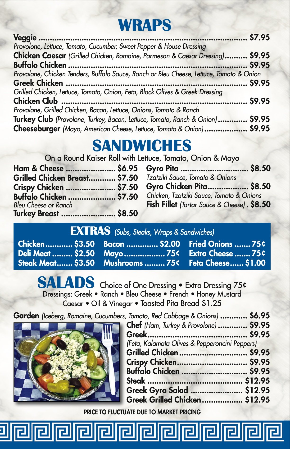 Menu – Friendly Greek Bottle Shop | Lancaster, PA